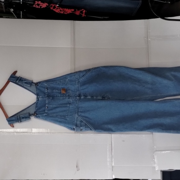 Walls | Jeans | Walls Lt Blue Denim Bib Overalls Mens Size 4x32 Utility ...